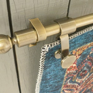 Wall Rug Hanger,quilt Hanger ,5/8 Hardware Set,wall Rug Holder,tapestry ...