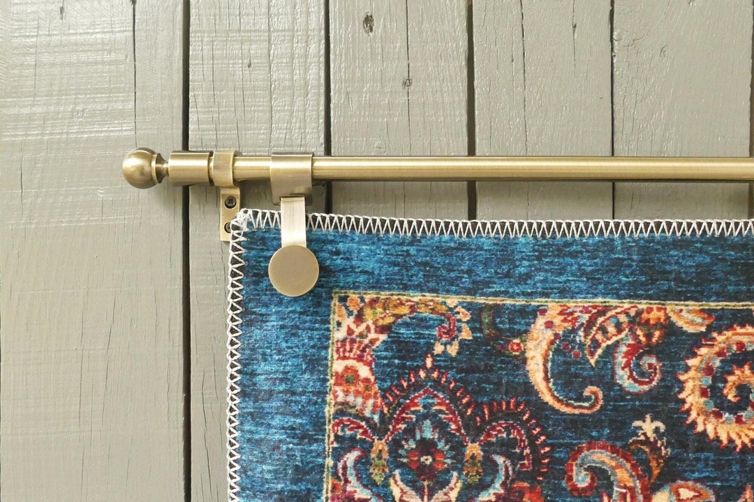 Wall Rug Hanger,quilt Hanger ,5/8 Hardware Set,wall Rug Holder,textiles ...