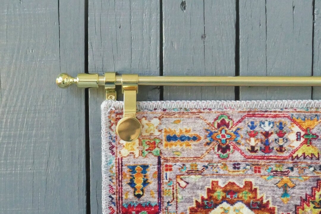 Metal Rug Hanger,quilt Hanger ,hardware Set,wall Rug Holder,tapestry ...