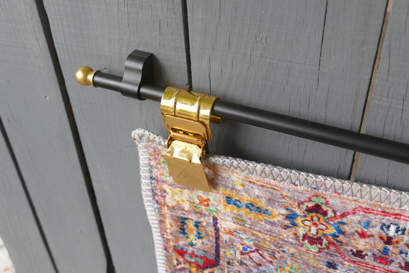 Metal Rug Hanger,quilt Hanger ,hardware Set,wall Rug Holder,tapestry ...
