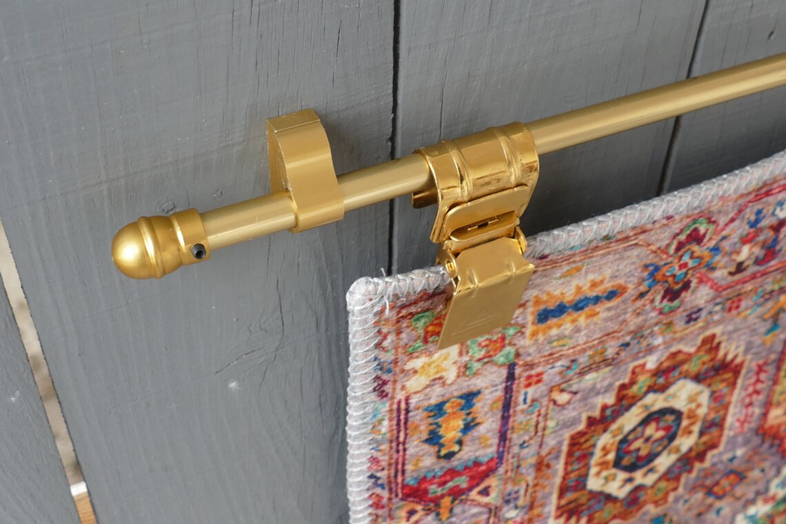 Metal Rug Hangerquilt Hanger hardware Setwall Rug - Etsy