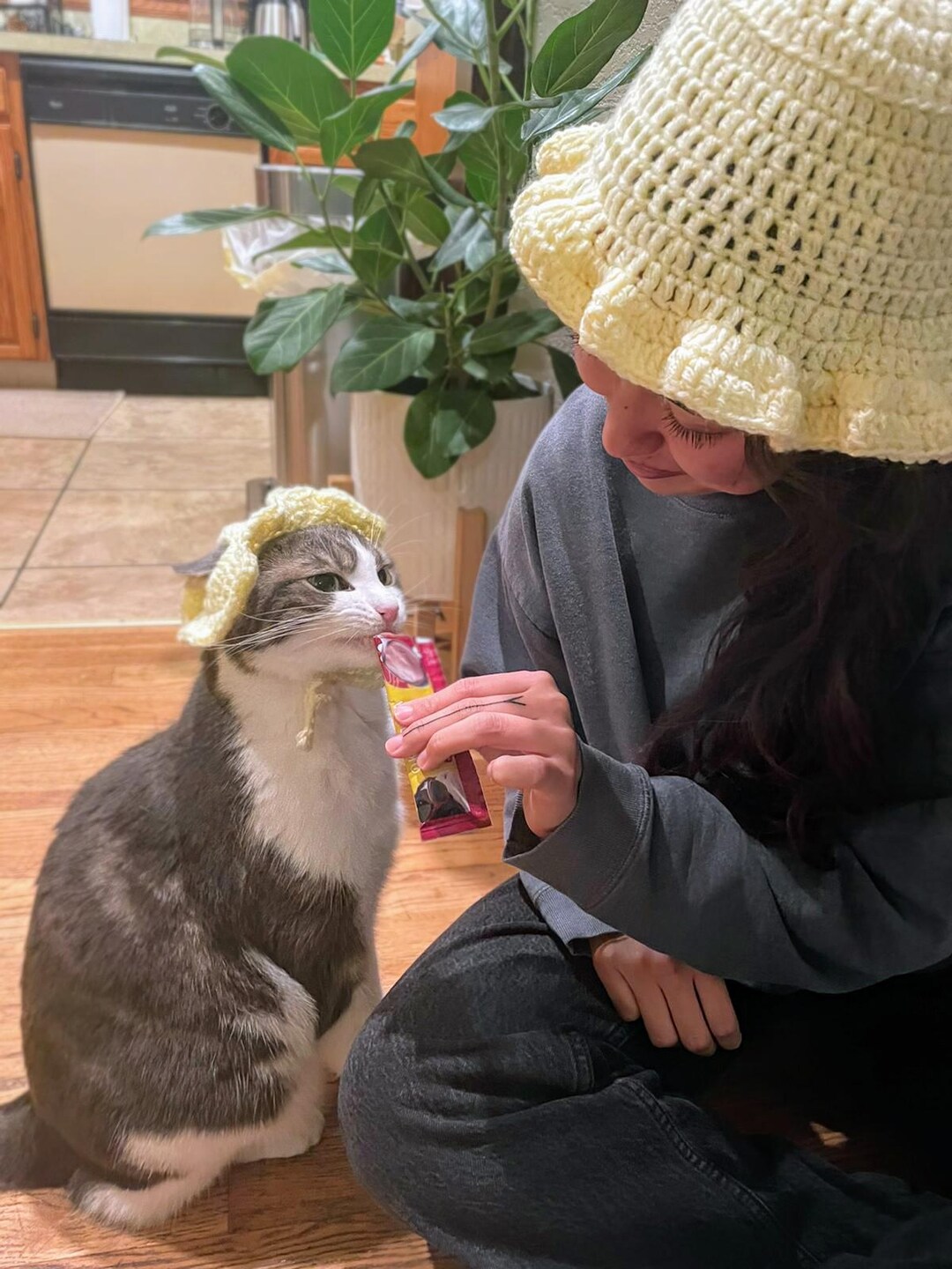 Matching Cat and Owner Bucket Hat - Etsy