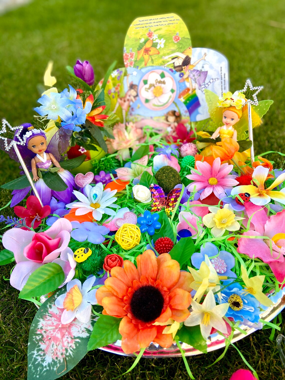 Spring Flower Fairies Sensory Bin Kit | Etsy