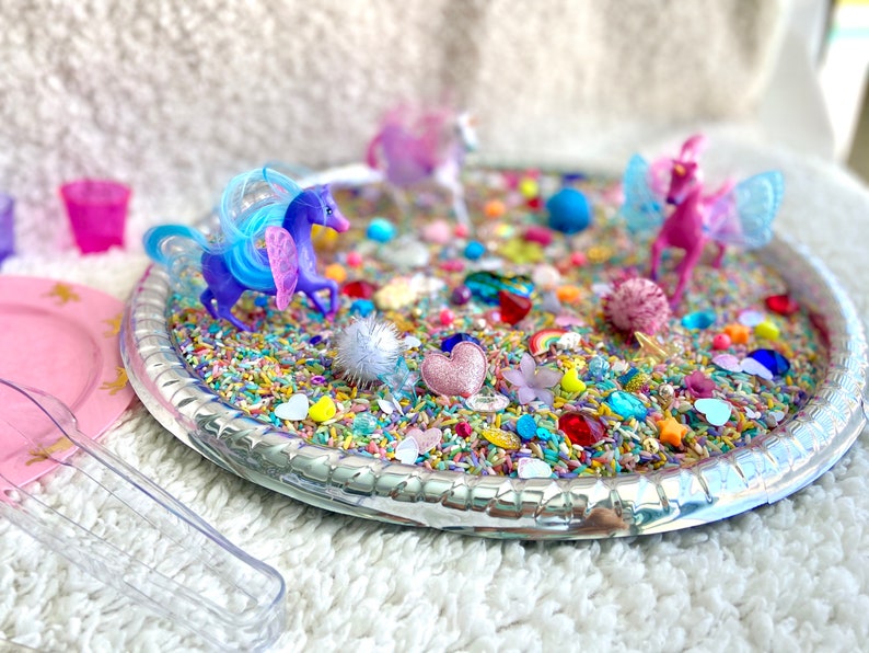 Fairy Unicorns Sensory Bin Kit - Etsy