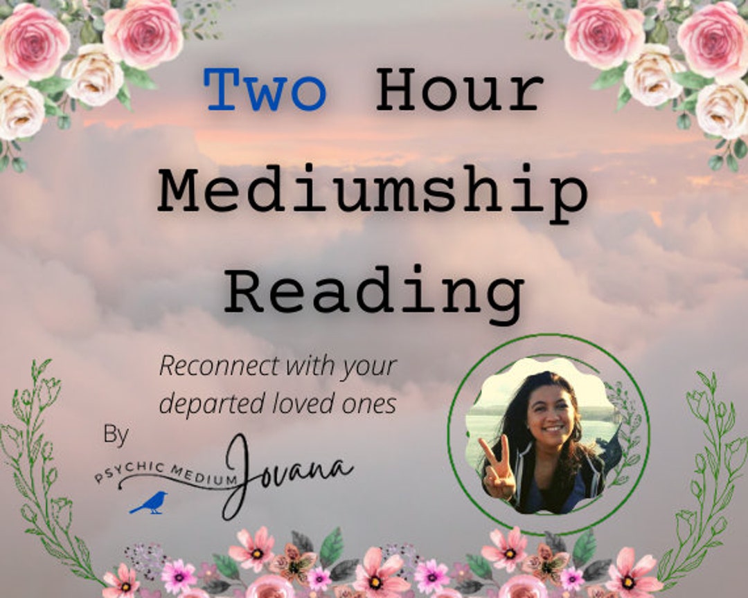 2-hour Mediumship Reading: Reconnect With A Departed Loved One - Etsy