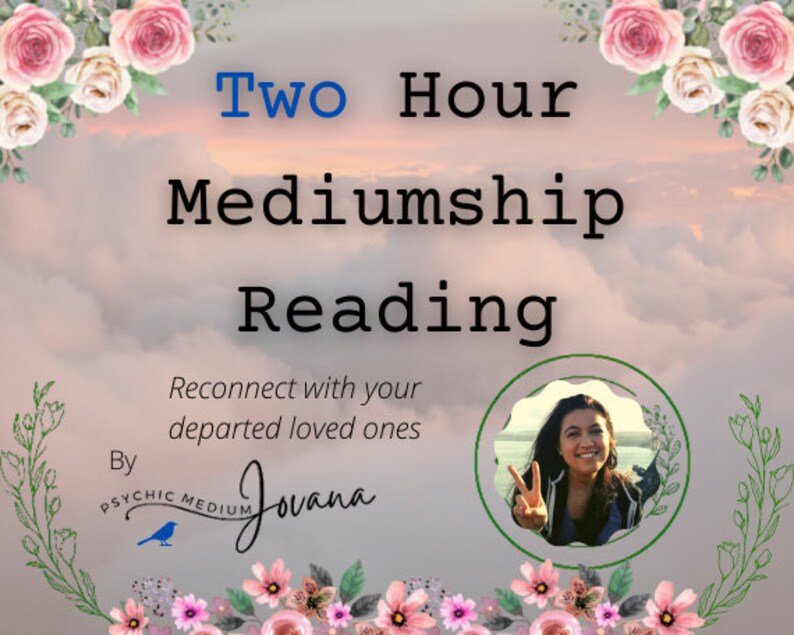 2-hour Mediumship Reading: Reconnect With A Departed Loved One - Etsy