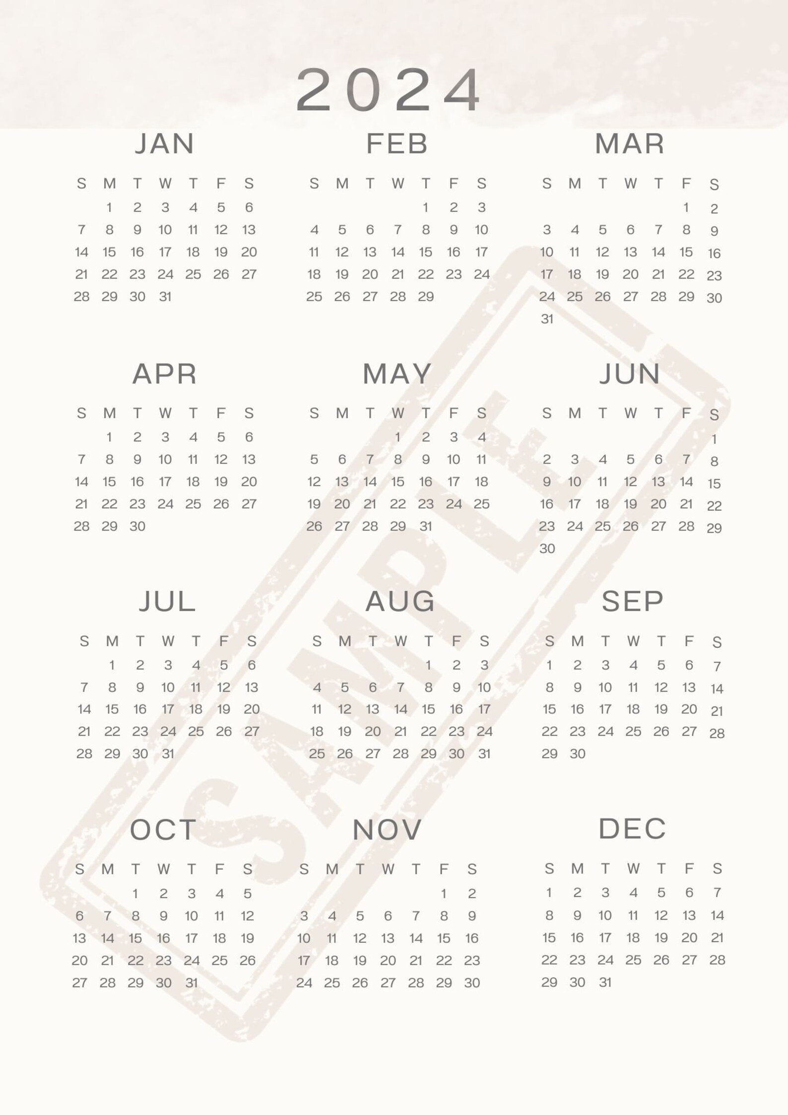 Printable 2024 Planner Bundle - 2024 Diary - 2024 Yearly Planner ...