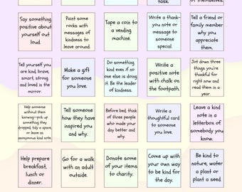 30 Day Acts of Kindness Challenge, Kids Act of Kindness, Digital Acts ...