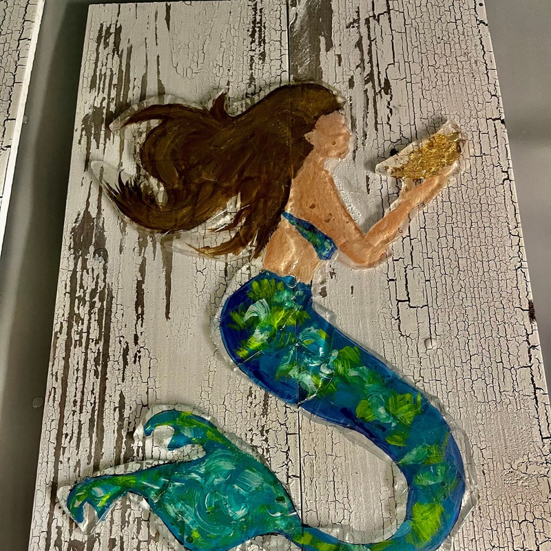 Acrylic Mermaid - Etsy