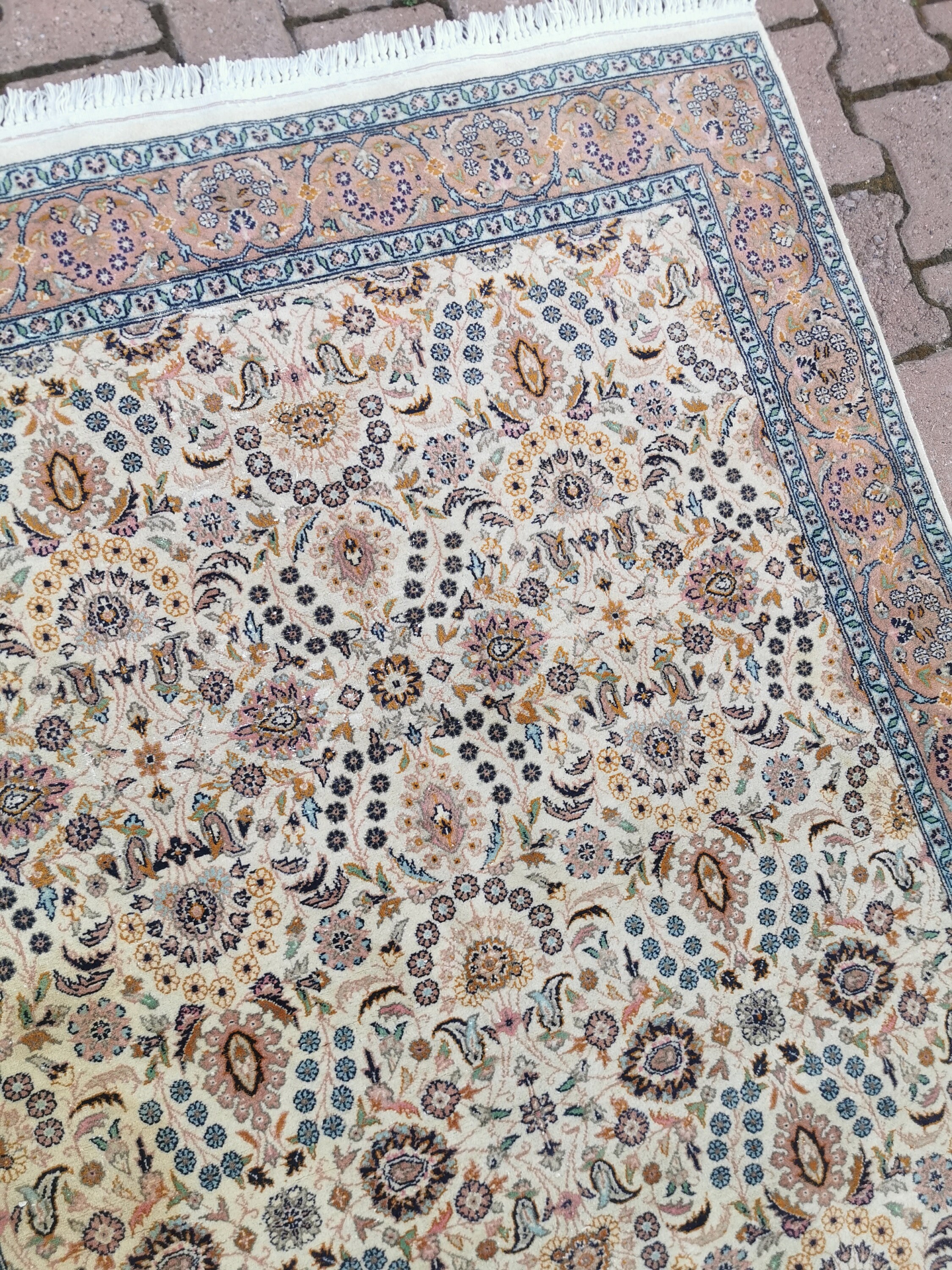 Persian Rug 4.1x6.5ft Pink Afghan Rug Persian Area Rug | Etsy