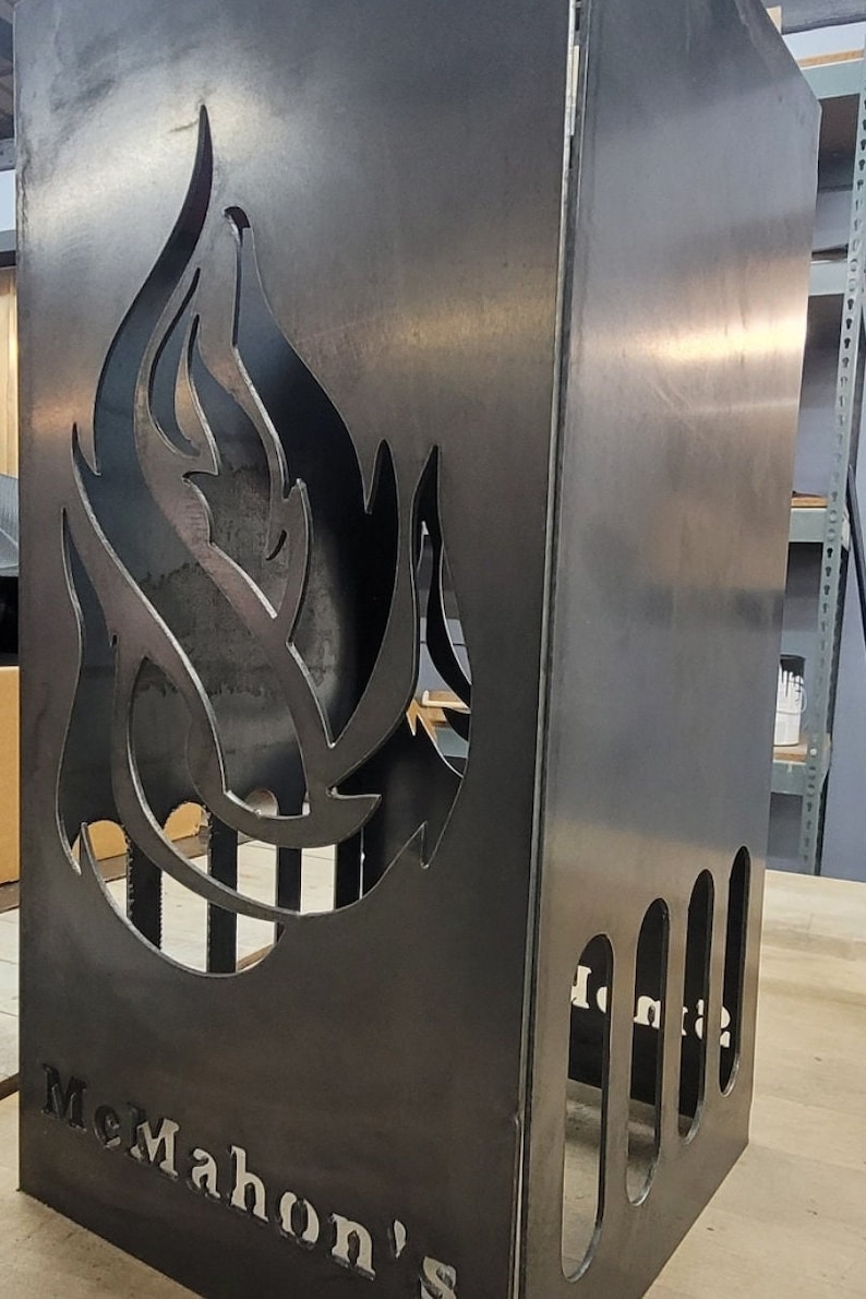 Fire Starter Box DXF File Plasma Cut Ready - Etsy