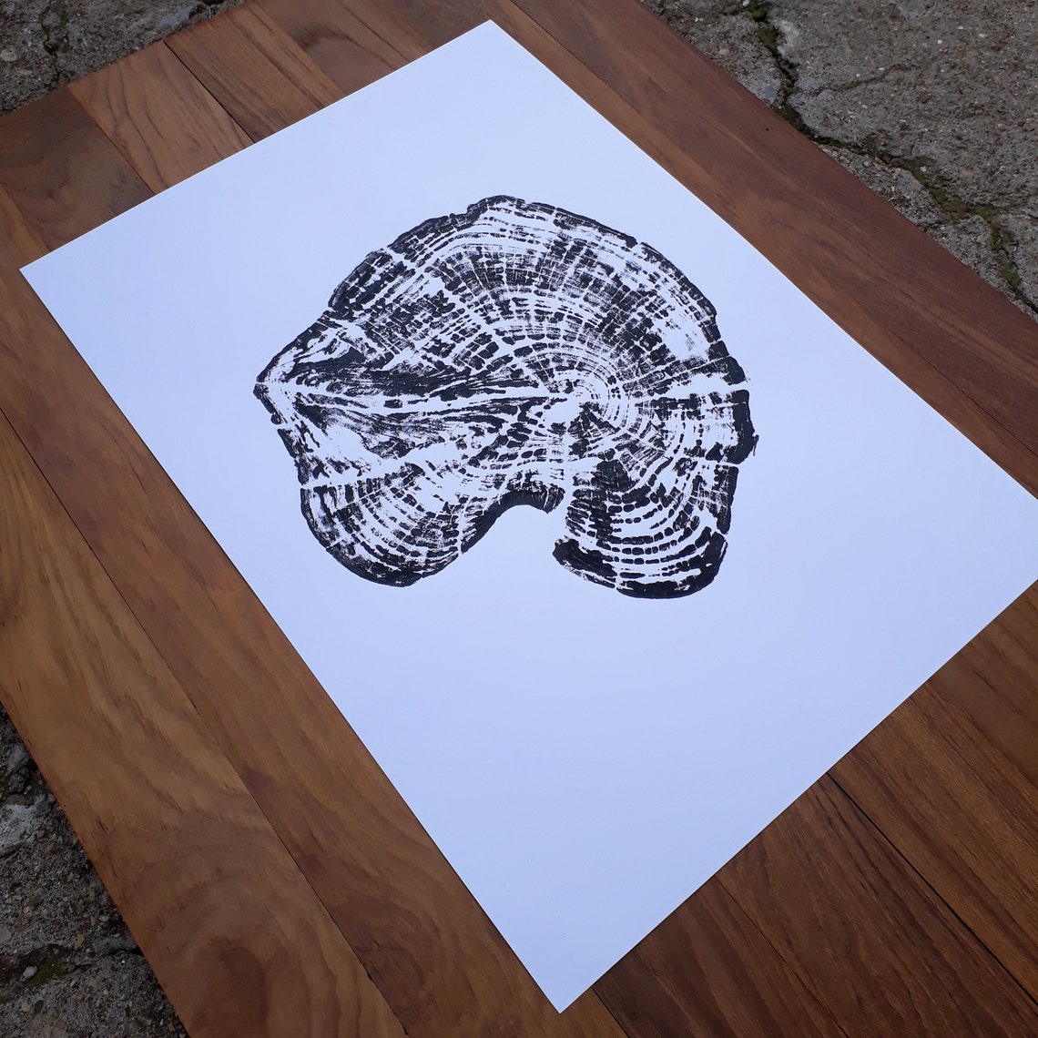 Tree Stump Print Tree Ring Print Tree Stump Art Tree Ring Art - Etsy
