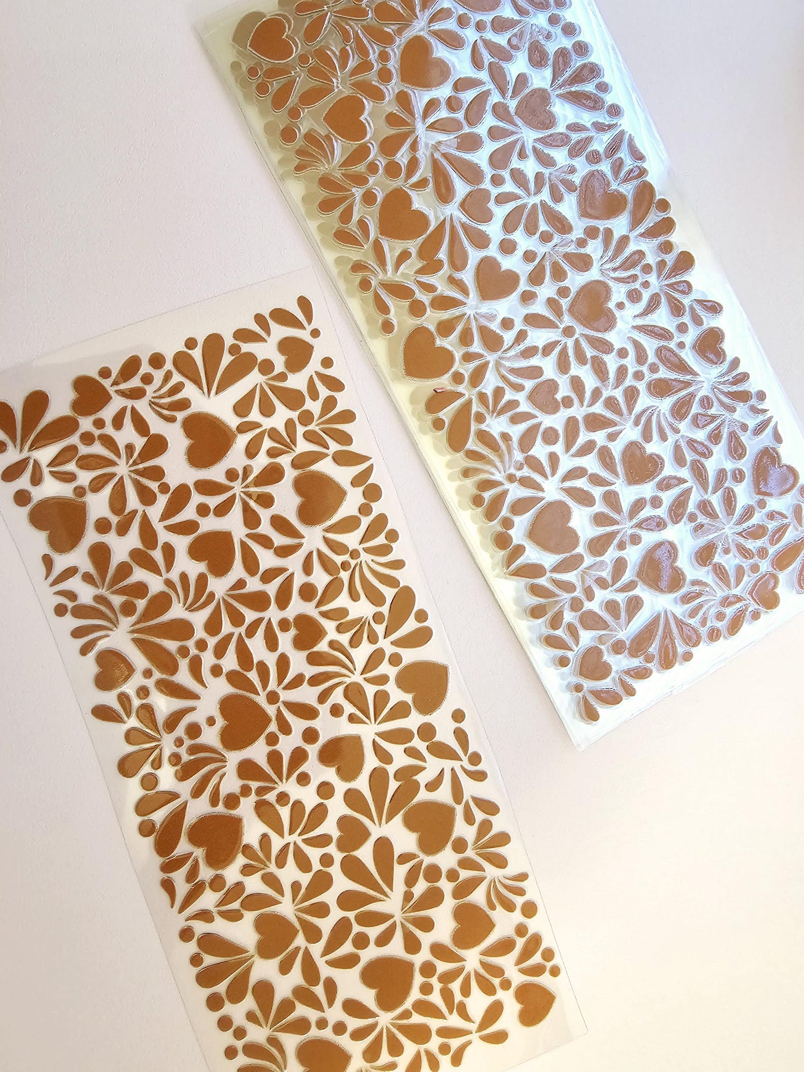 Mexican Hearts Talavera UVDTF Wrap: Barro and White Cielito Lindo Theme ...