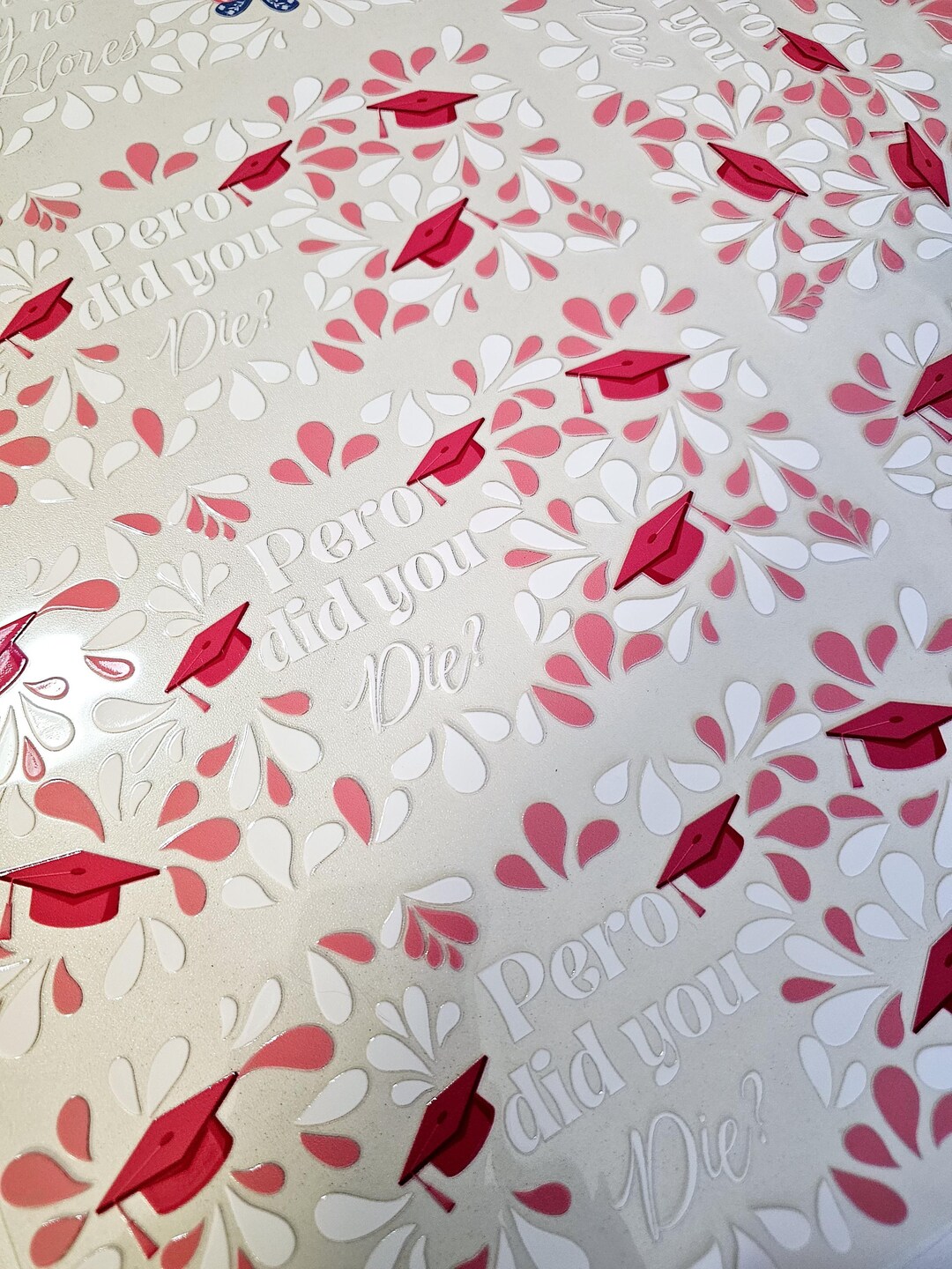 Cielito Lindo Graduation Uvdtf Wrap, La Graduada Wrap, Talavera Uvdtf ...