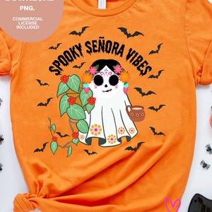 Spooky Senora Vibes PNG: Latina Ghost Design (digital Download) - Etsy