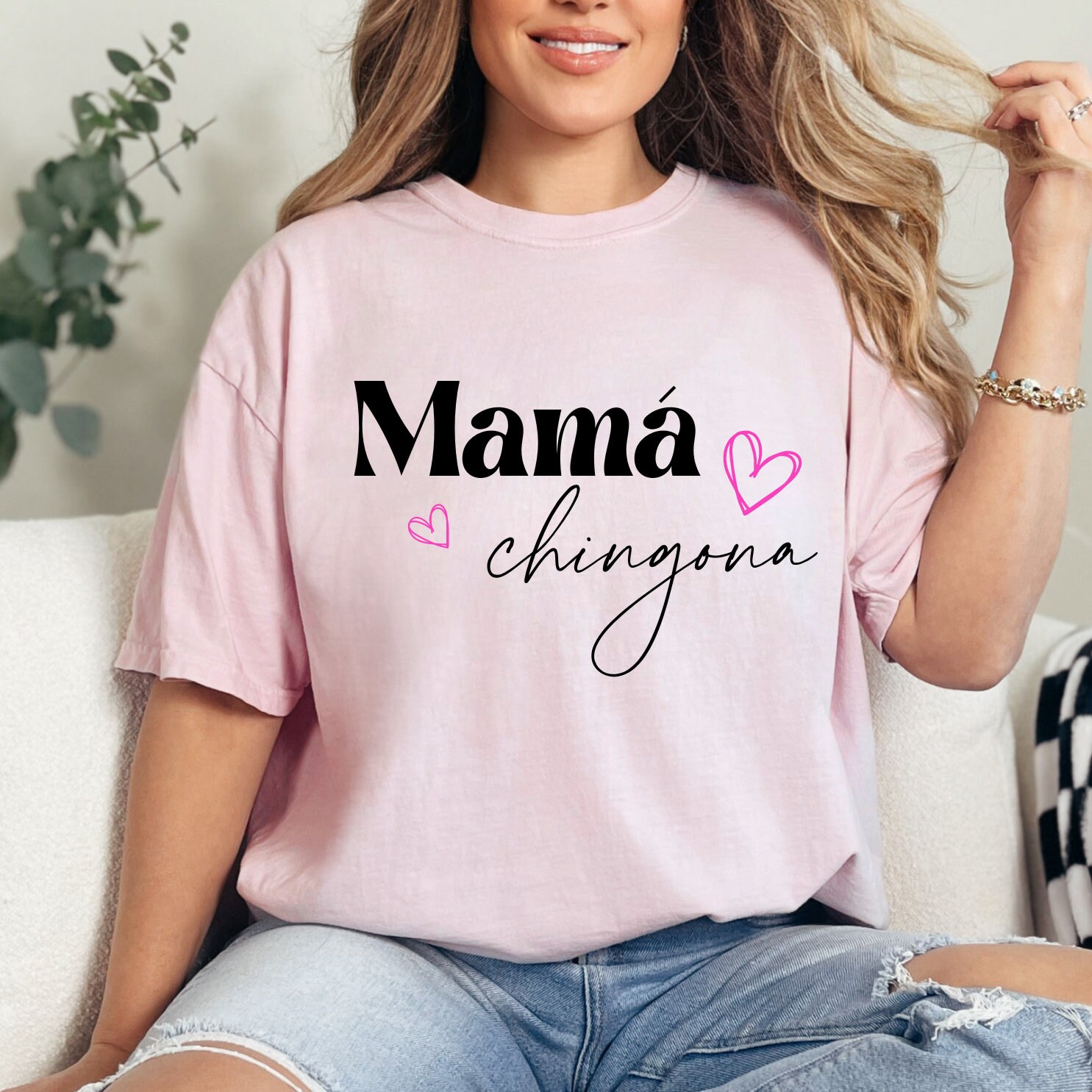 Mama Chingona PNG, Chingona Shirt, Mother's Day Design in Spanish ...