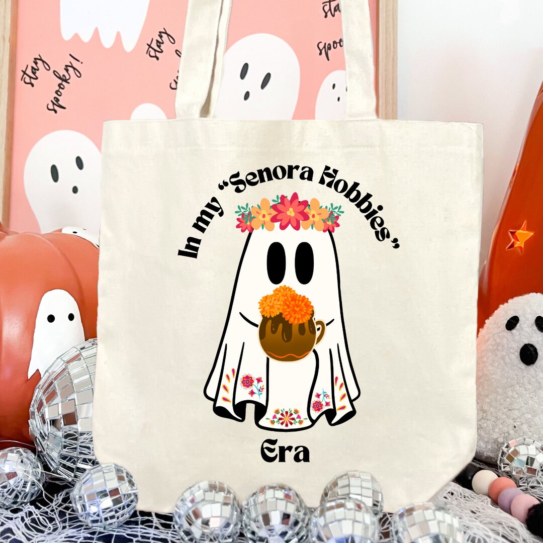 Cute Ghost Svg, Latin Ghost Png, in My Senora Hobbies Era, Spanish ...