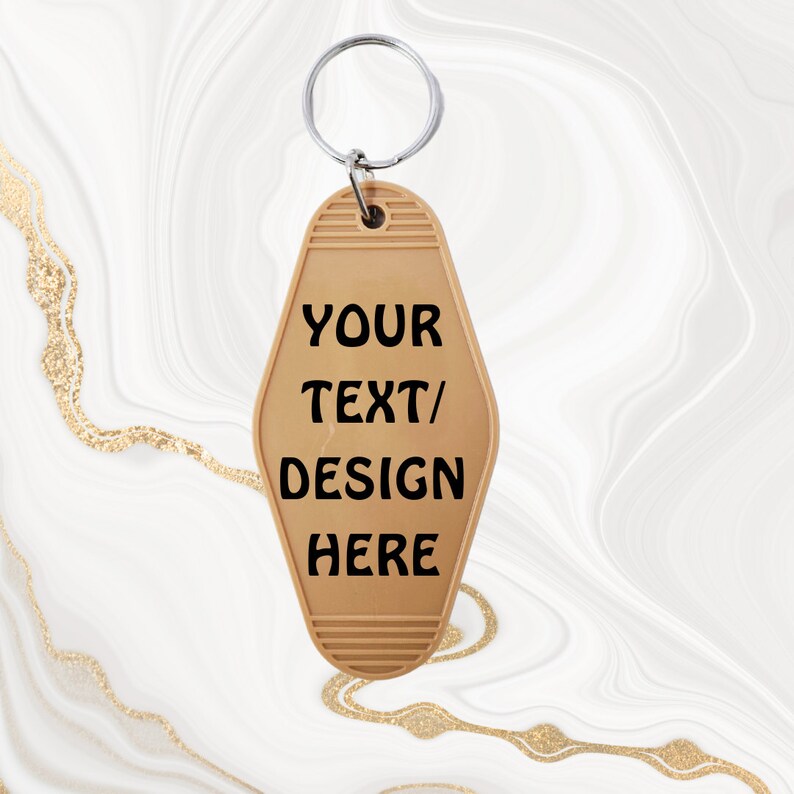 Motel Keychain Mockup, Hotel Motel Vintage Keychains, Mockups for ...