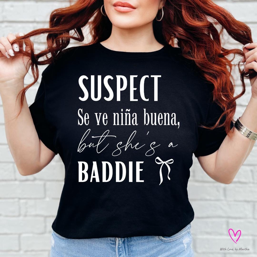 Suspect Png, Suspect Latina, Nina Buena Png, She's a Baddie Clip Art ...
