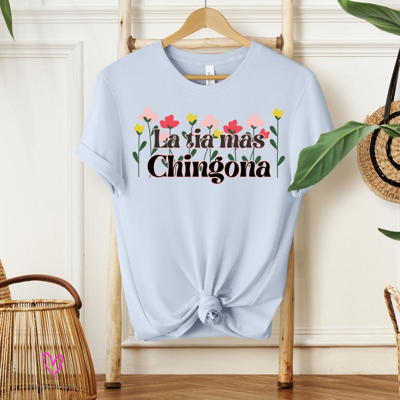 Best Aunt Ever Gift, Tia Chingona Auntie PNG, Aunt SVG, Auntie Gift ...