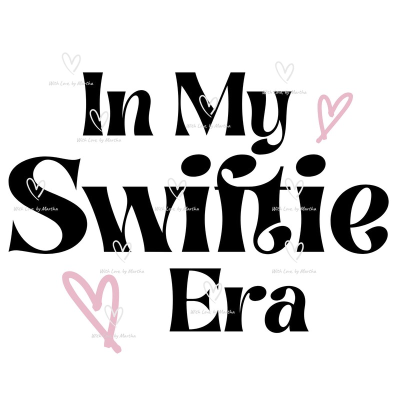 In My Swiftie Era Png, Taylor Tour Shirt Design, Gift for Swiftie Fan ...