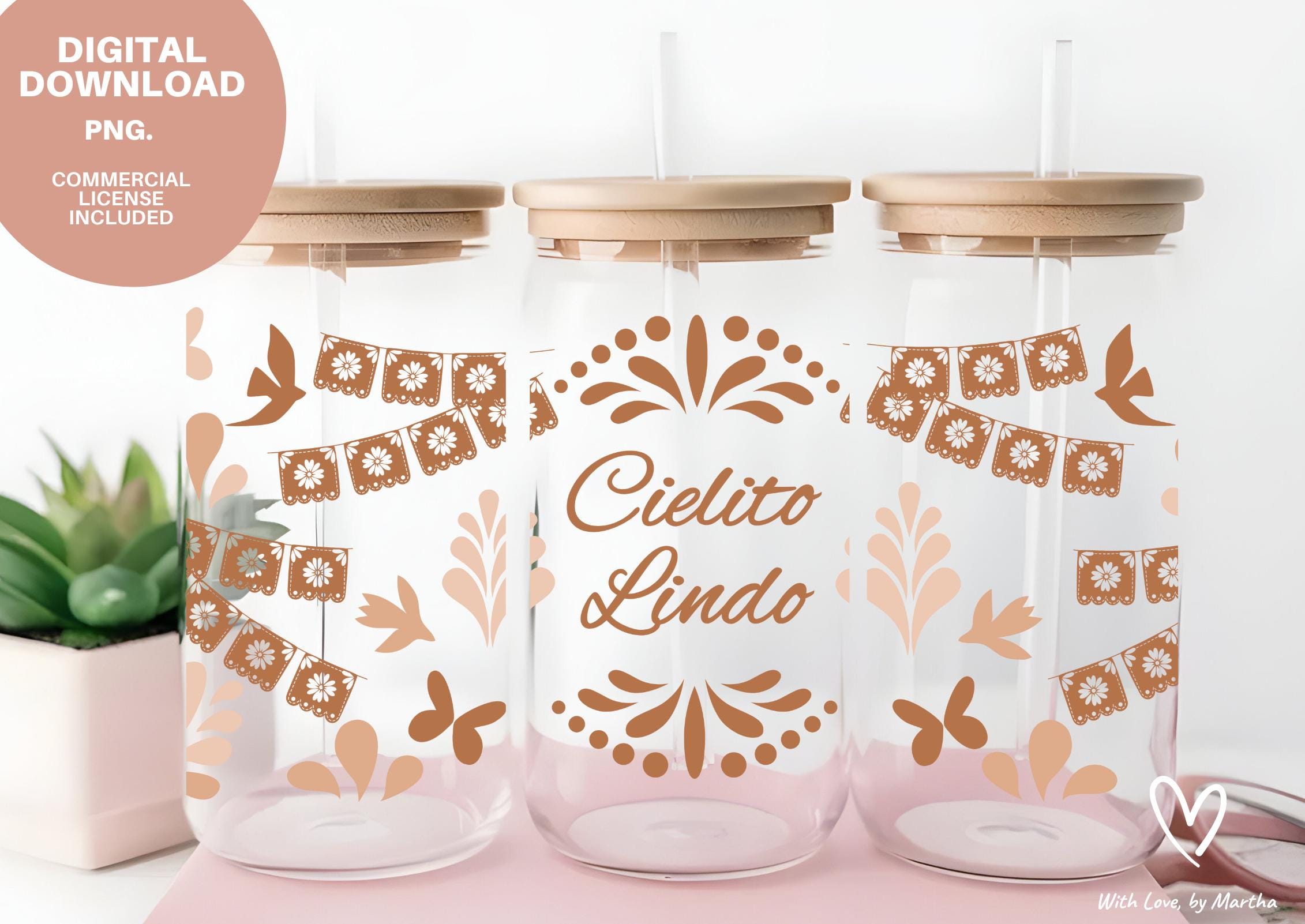 Cielito Lindo Talavera Wrap PNG: Papel Picado Mexican Theme (digital ...