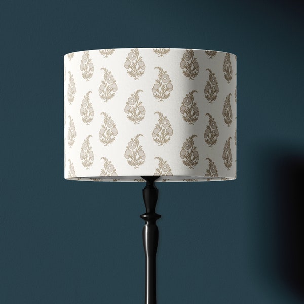 Block Print Lamp Shade - Etsy