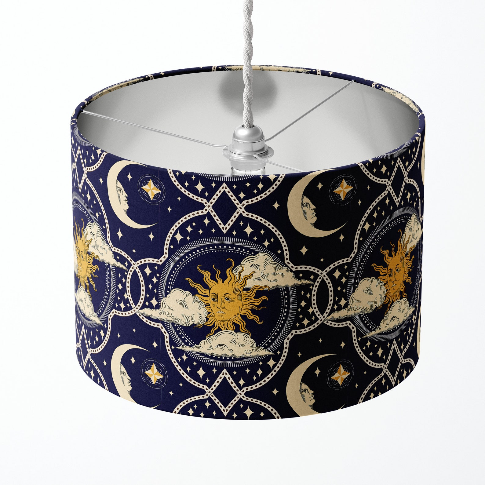 Whimsigoth Celestial Ceiling Lamp Shade Pendant, Witchy Gift Gothic ...
