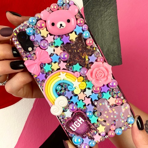 Pink Layered Cute Pastel Phone Case - Etsy UK