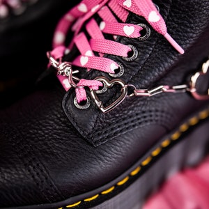 Chunky Heart Shoe Chains - Etsy