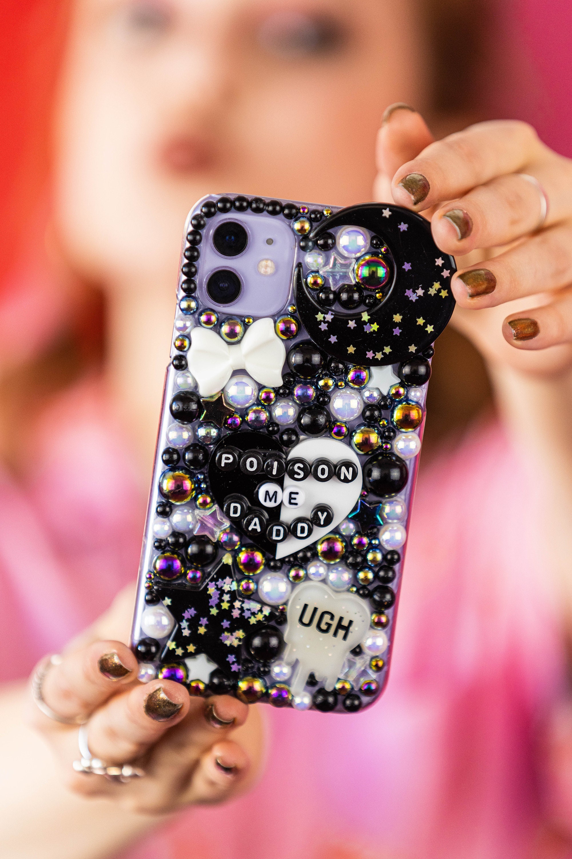 Poison Me Daddy Decoden Phone Case - Etsy