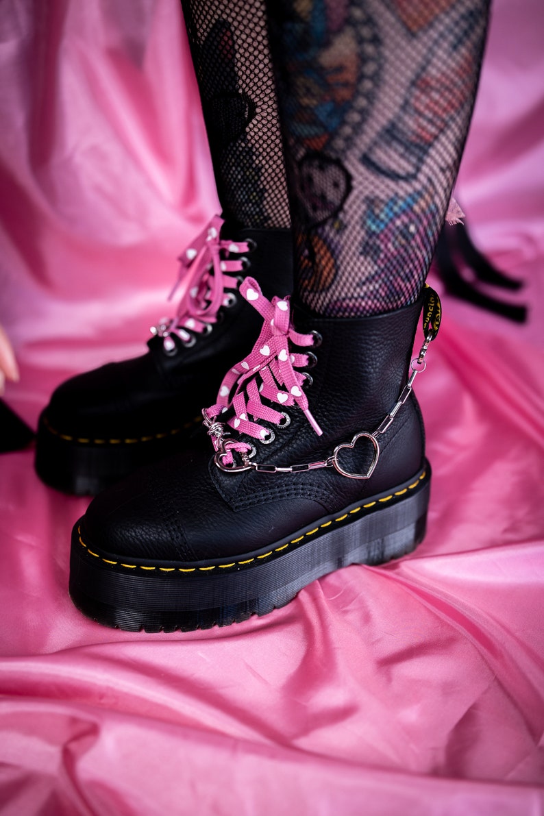Chunky Heart Shoe Chains - Etsy