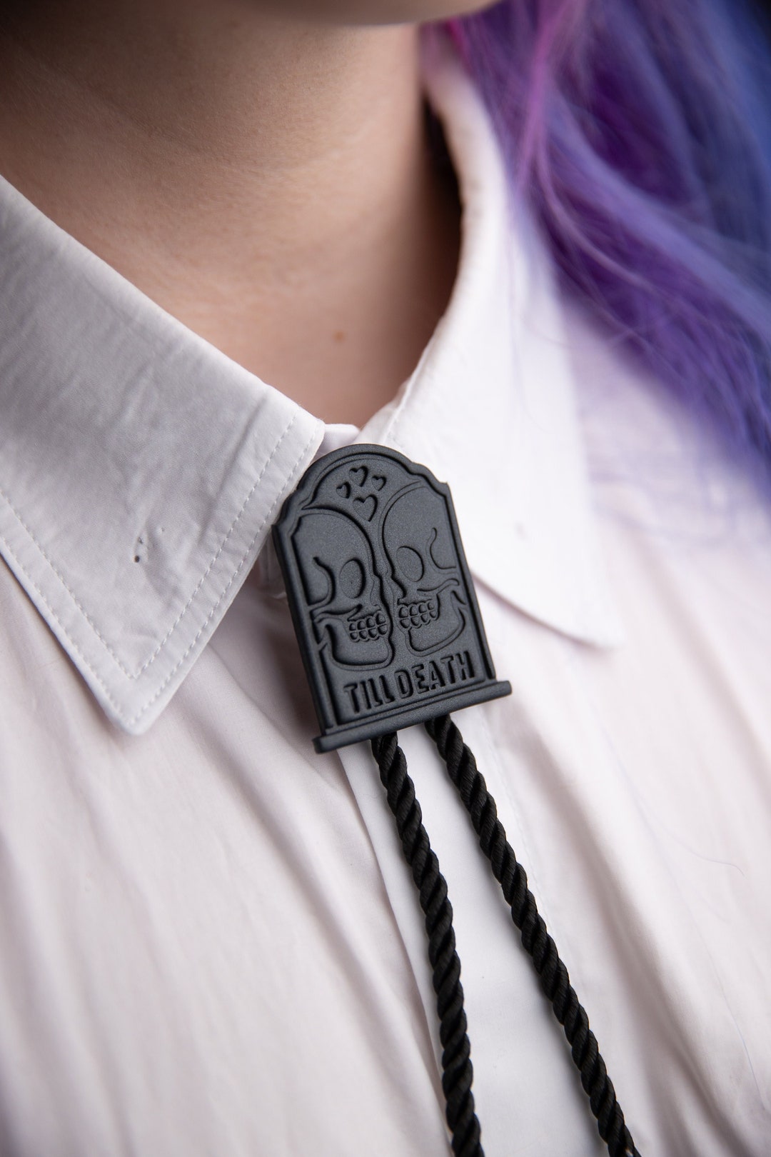 Till Death Bolo Tie - Etsy