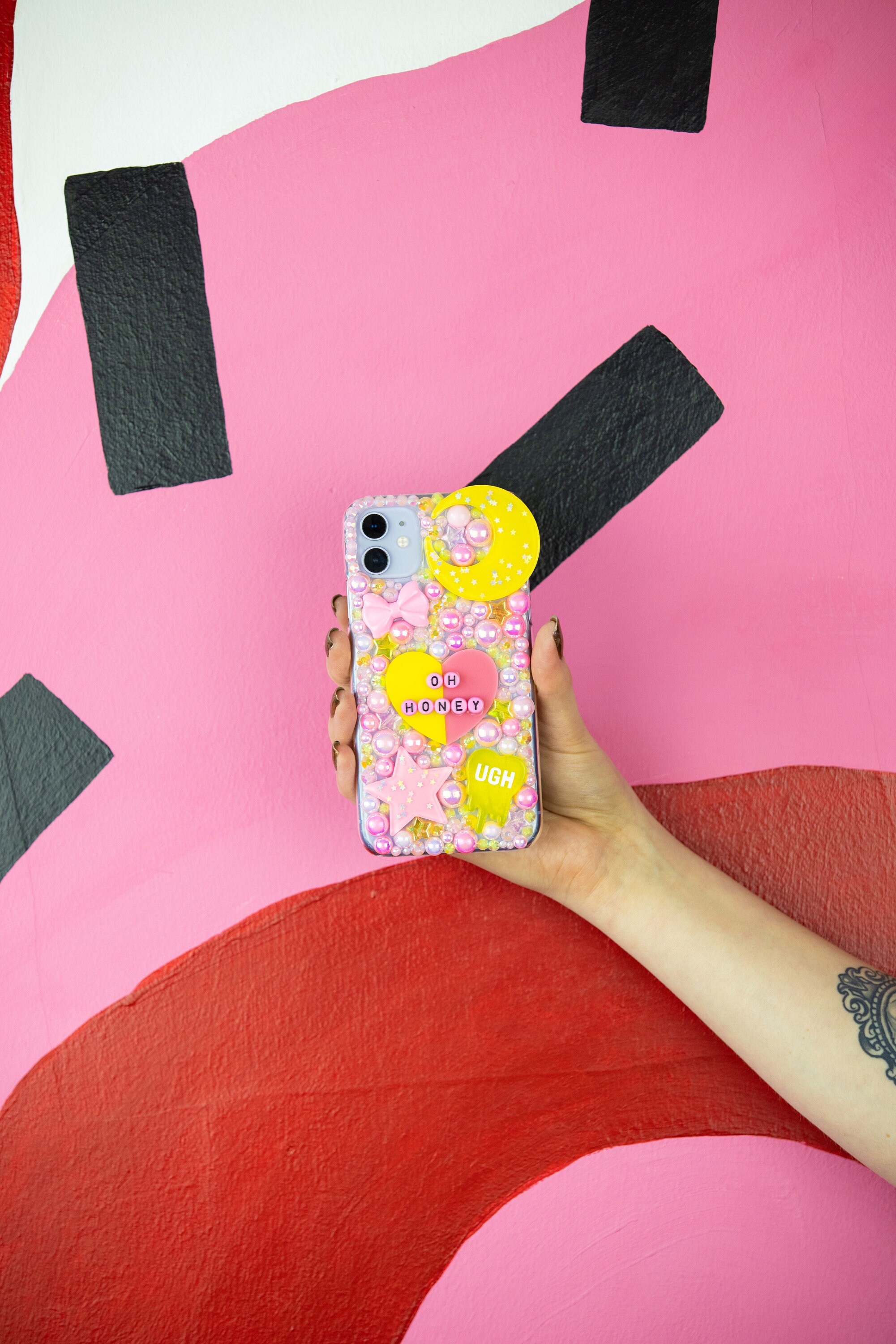 Oh honey decoden phone case | Etsy