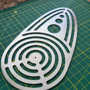 DIY Leather Craft Stencil, Ruler for Leather Cutting, Awesome Designer ...