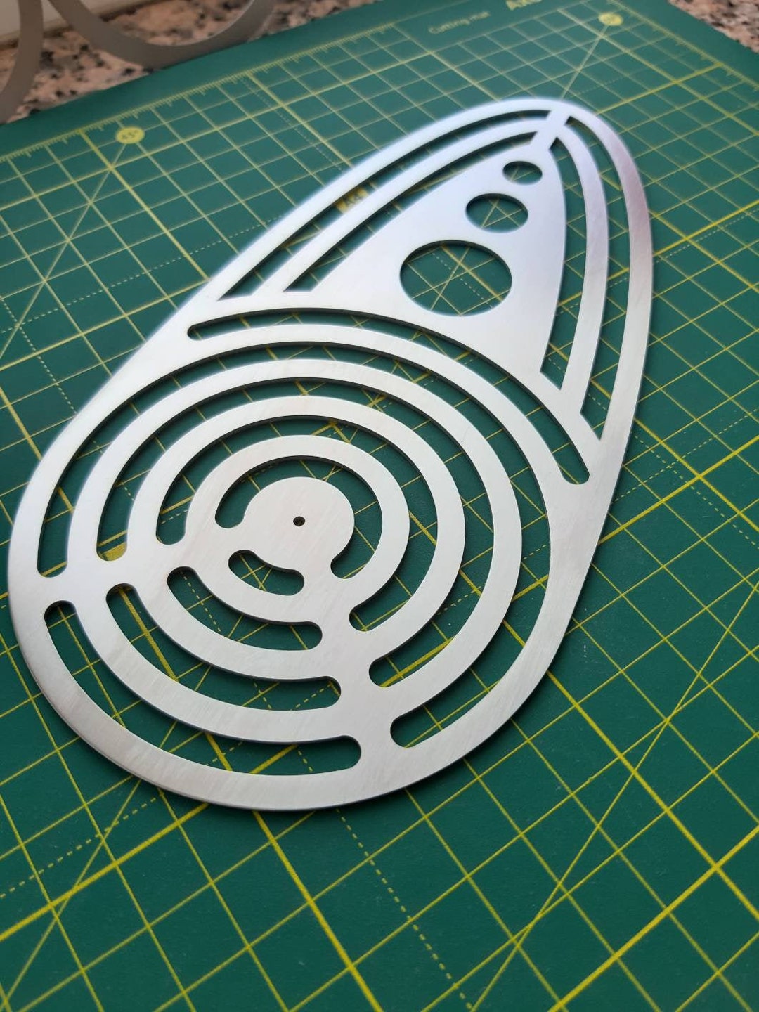 DIY Leather Craft Stencil, Ruler for Leather Cutting, Awesome Designer ...