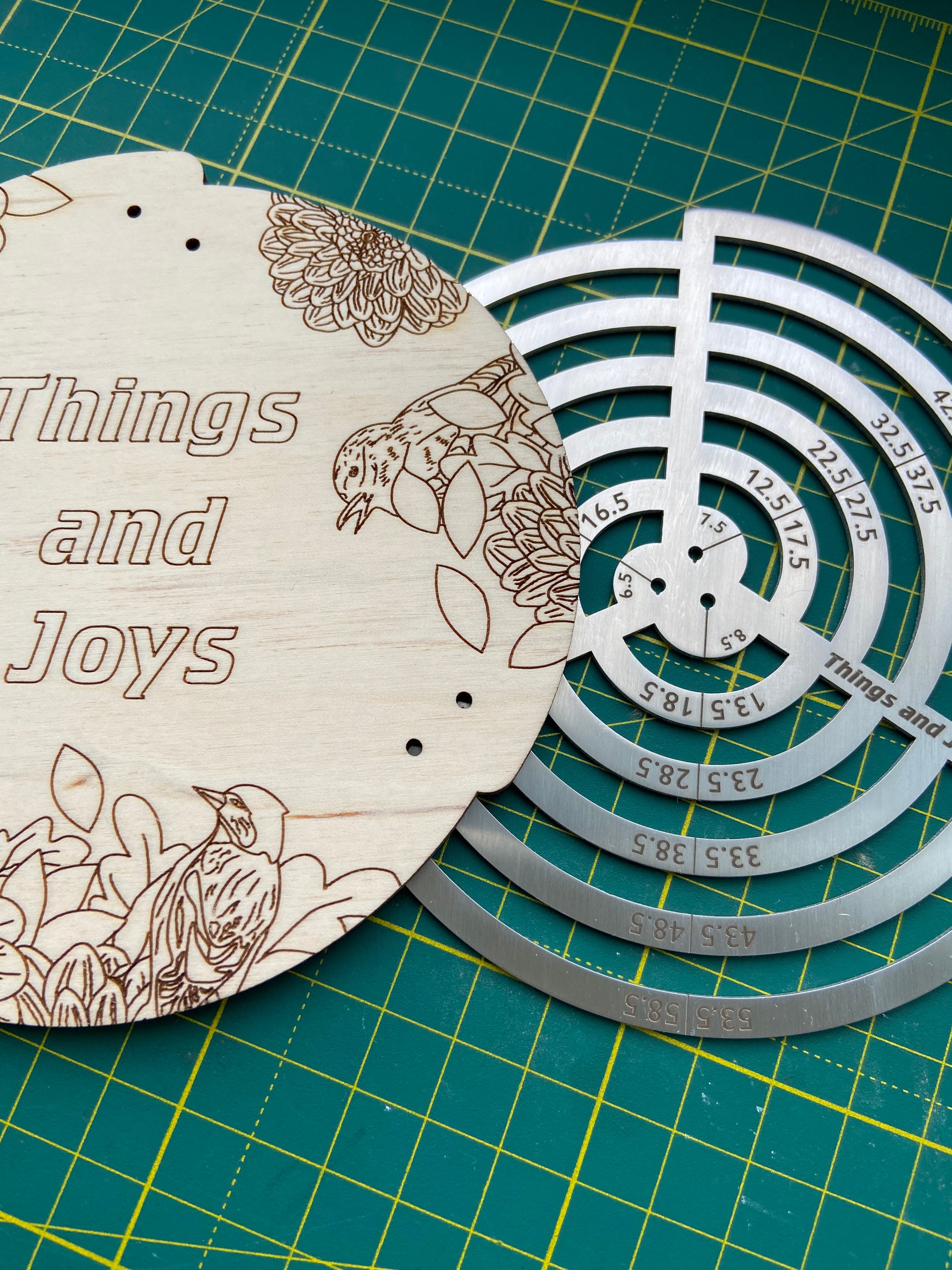 Leather Tool for Craft Circul Ruler Steel Leather Multi | Etsy