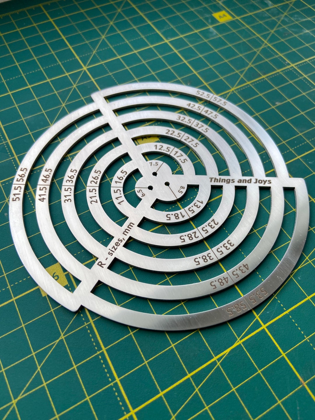 Leather Tool for Craft Circul Ruler Steel Leather Multi - Etsy