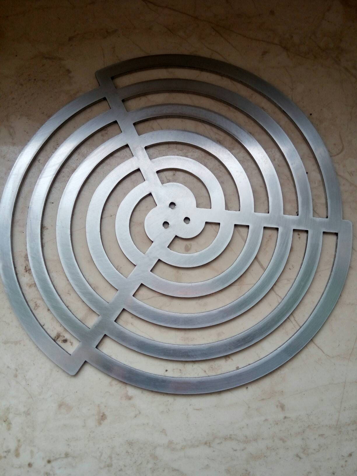 Leather tool for craft Circul ruler Steel Leather Multi | Etsy