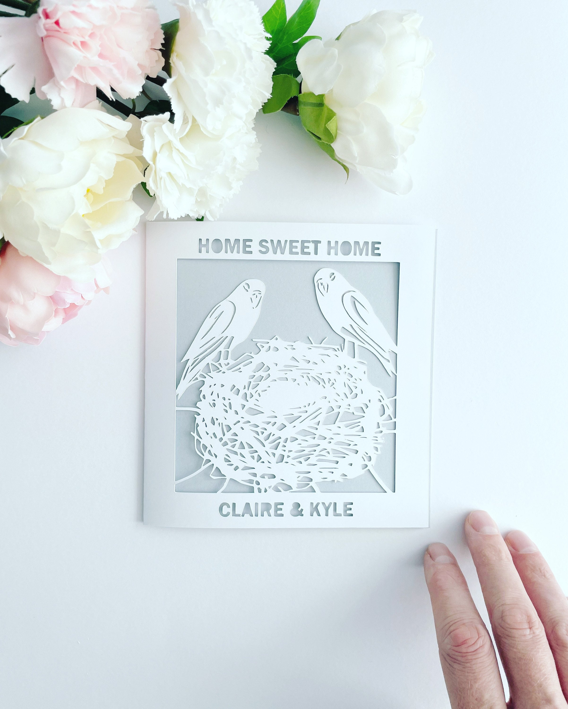 Personalised New Home Card Couple Card First Home Card | Etsy