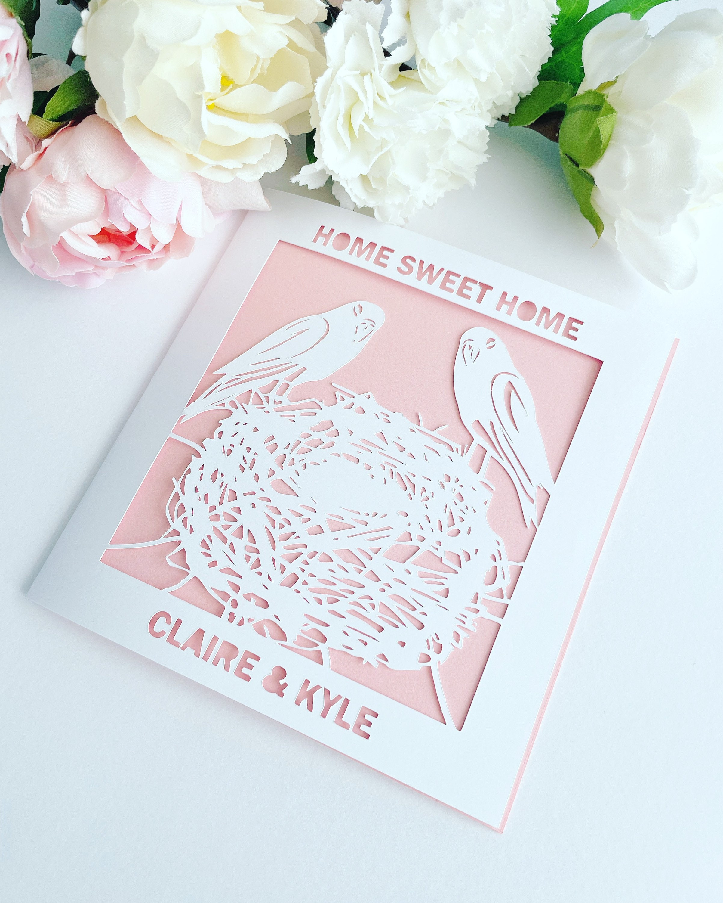 Personalised New Home Card Couple Card First Home Card | Etsy