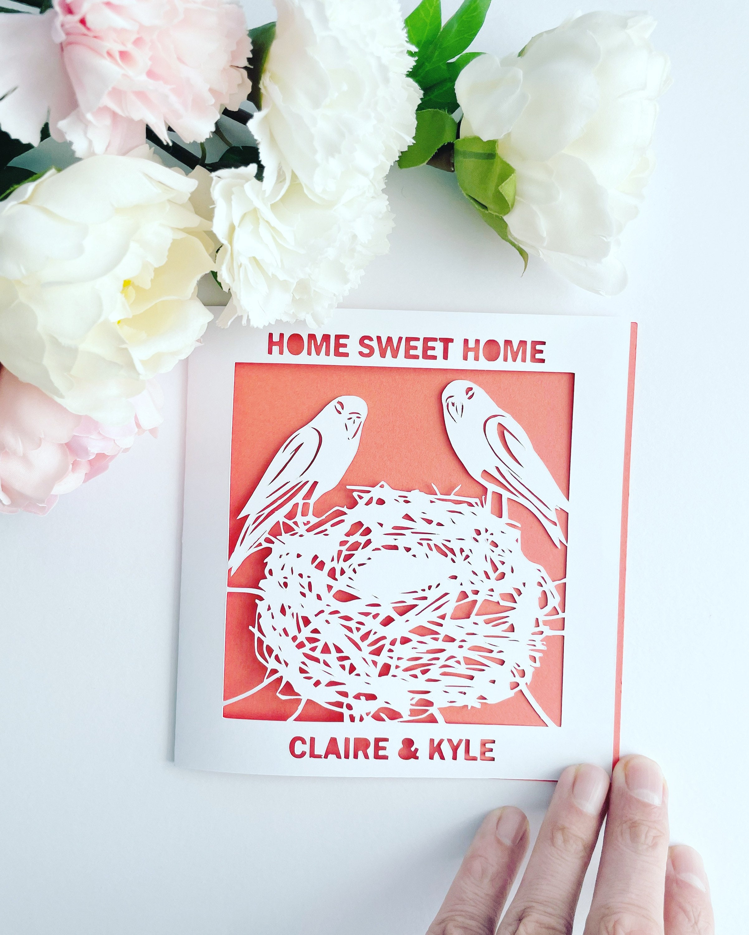 Personalised New Home Card Couple Card First Home Card | Etsy