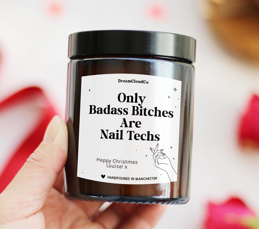 Funny Gift for Nail Tech Friend : Christmas Birthday Wedding Day ...