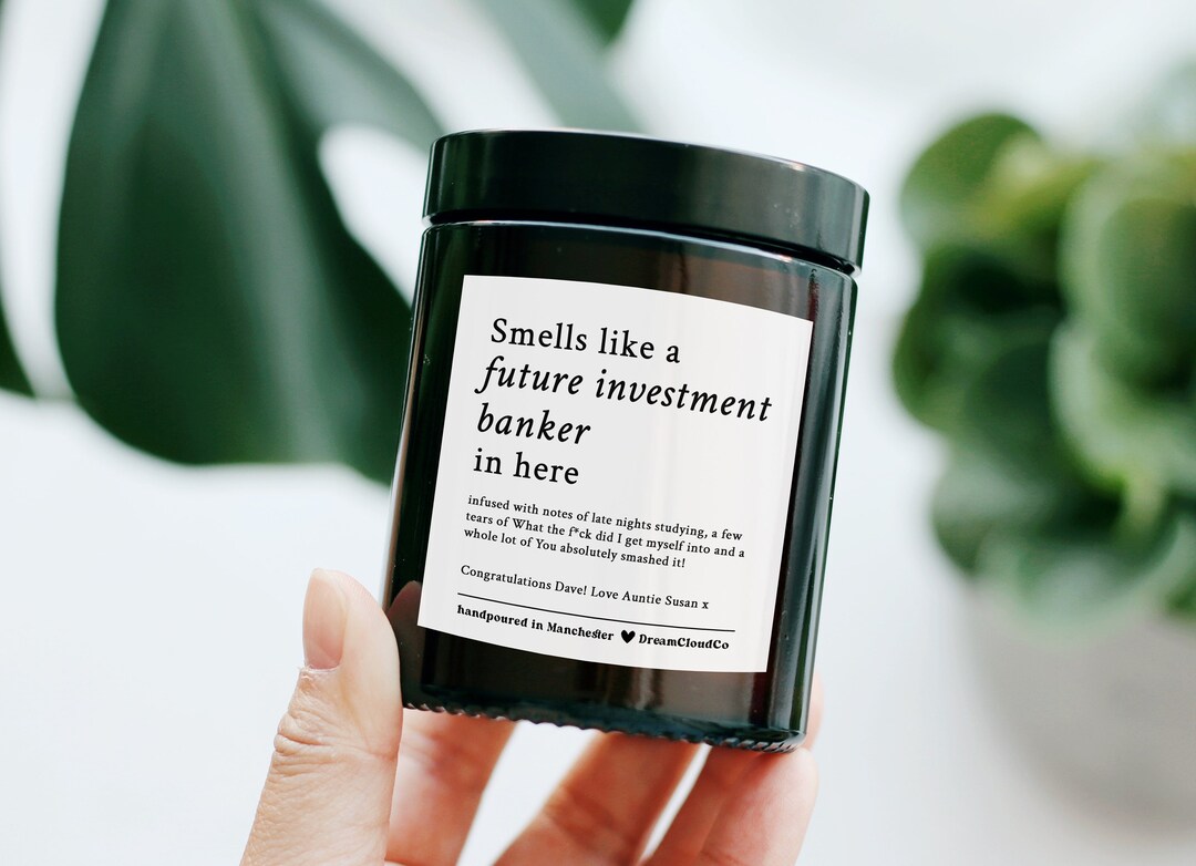 Congratulations New Job Graduation Gift for Future Investment Banker ...