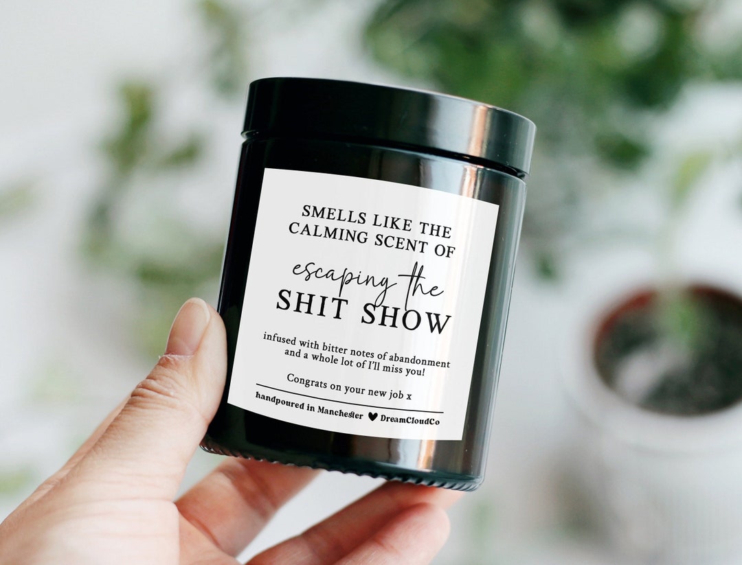 Leaving Gift for Work Colleague Friend Co Worker | Funny Candle for ...