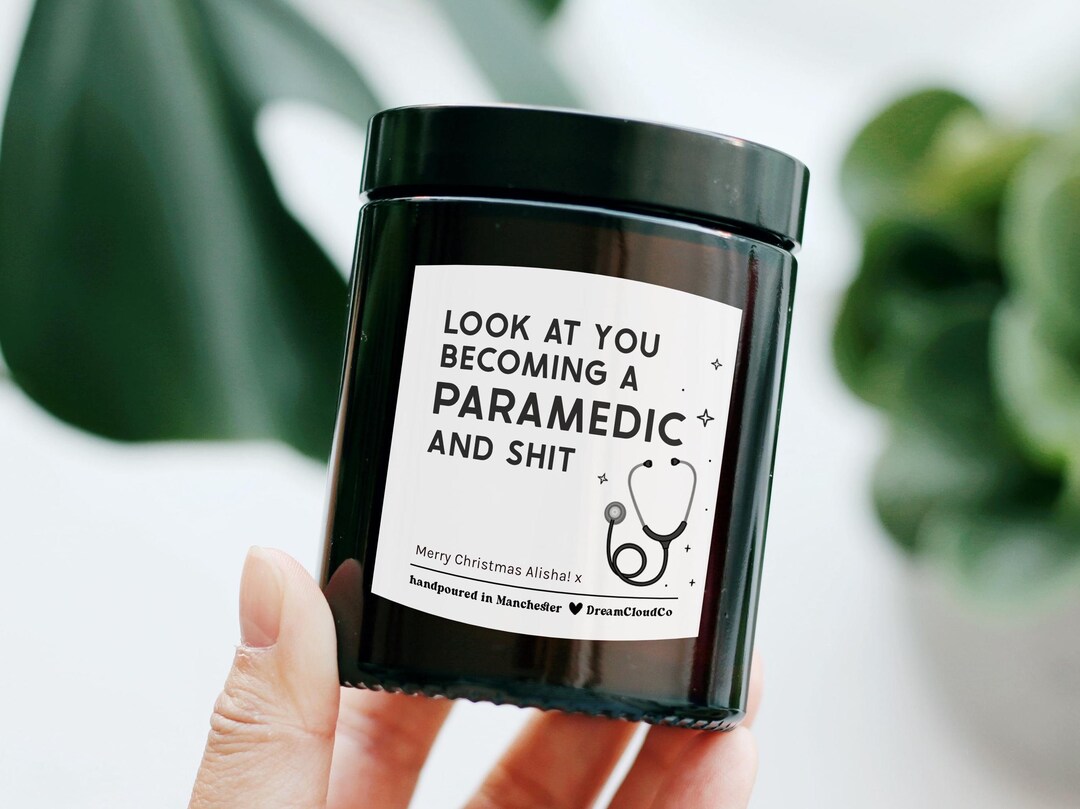 Future Paramedic Congratulations New Job Graduation Gift for Friend ...