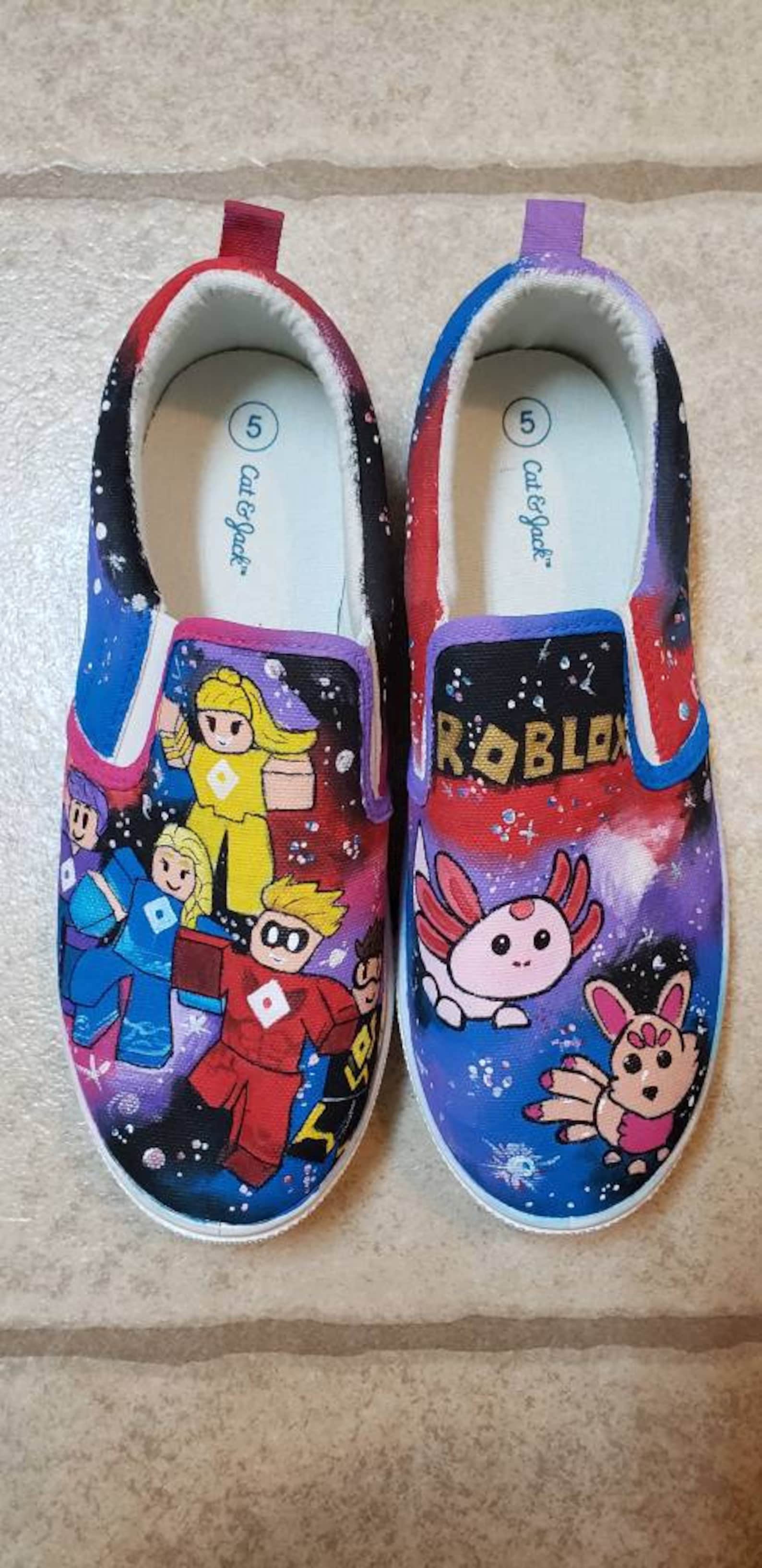 Roblox Painted Shoes - Etsy