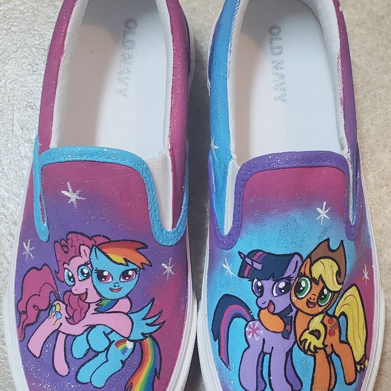 My Little Pony Shoes - Etsy