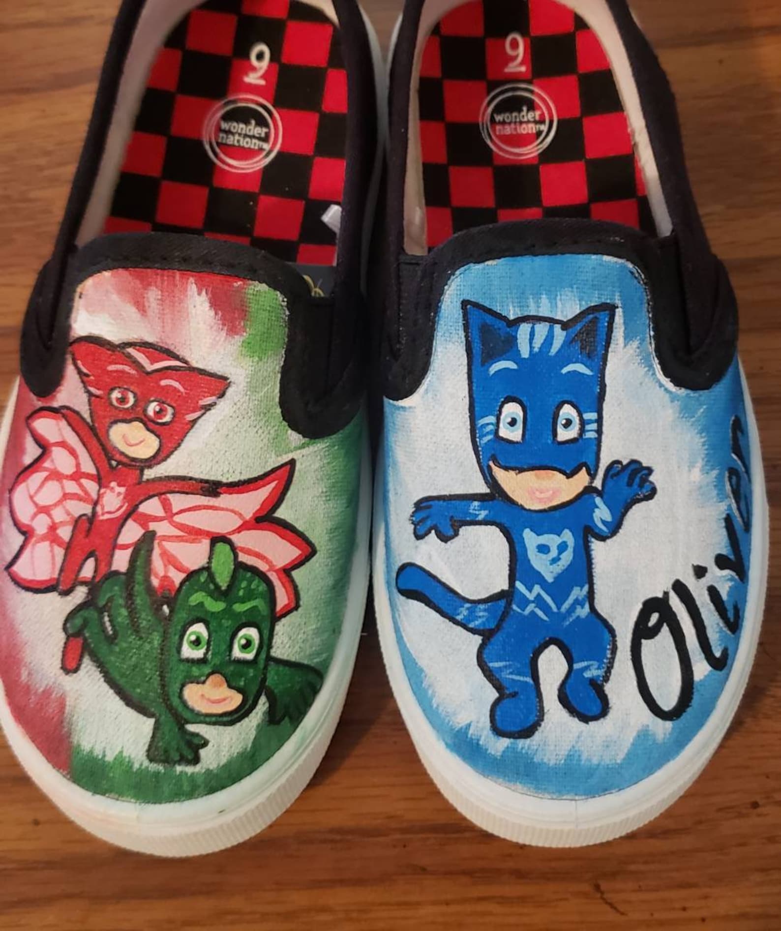 Pj Masks Shoes - Etsy