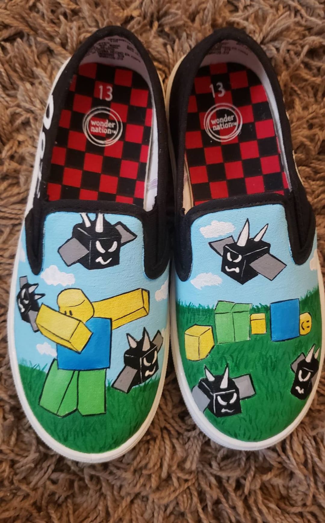 Roblox Painted Shoes - Etsy